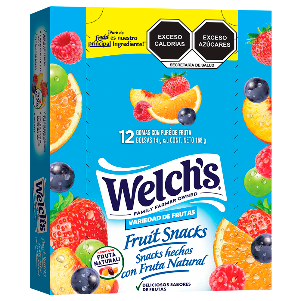 WELCHS FRUITS SNACKS 8/12/14 GR – Servicio Comercial Garis