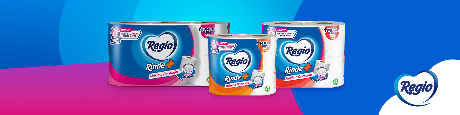 Papel Higiénico Regio® Rinde Más – Servicio Comercial Garis