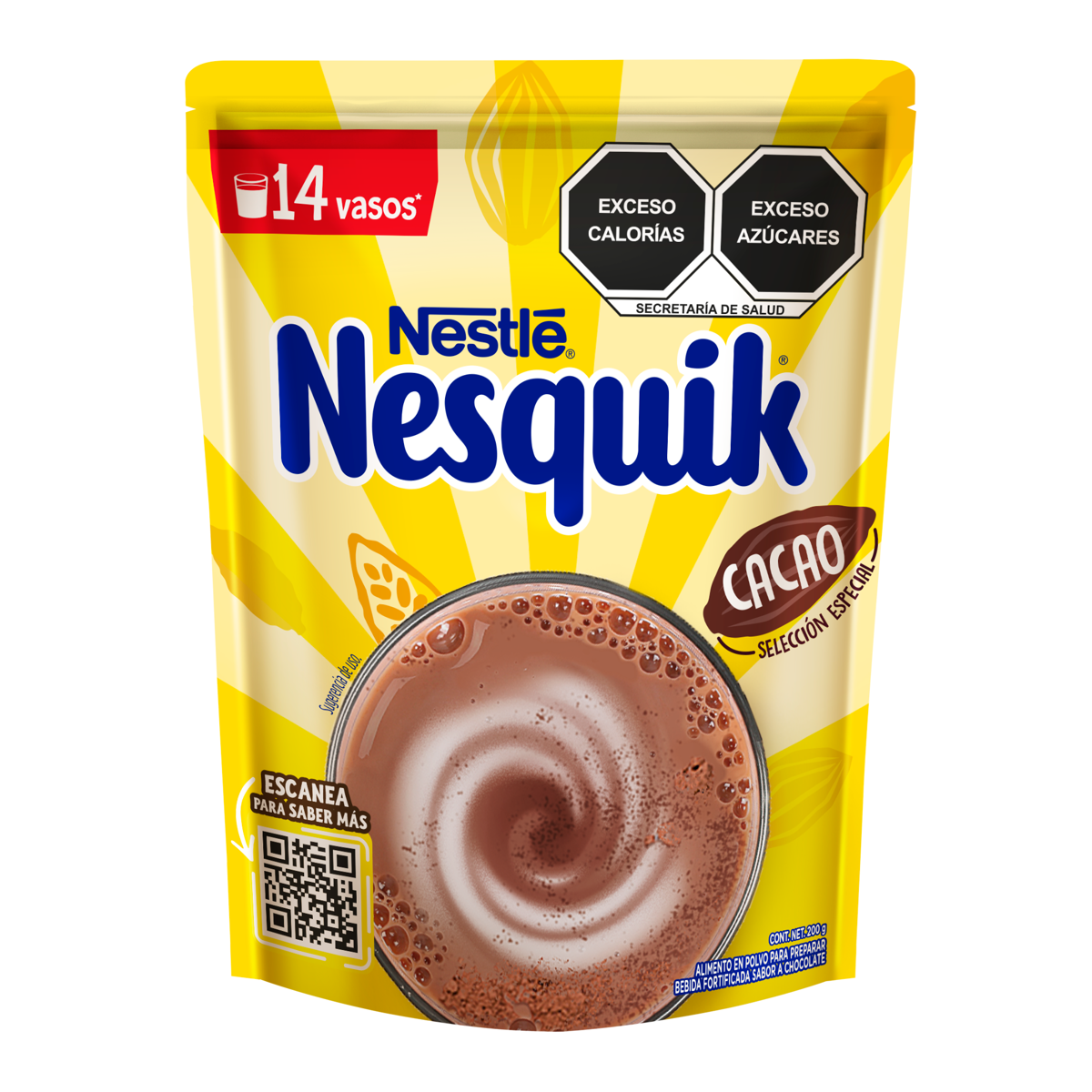 Alimento en Polvo Nesquik Sabor Chocolate 200g – Servicio Comercial Garis